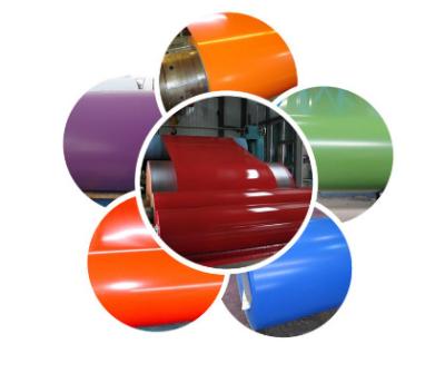 China ASTM JIS PPGI PPGL Building Galvanized Color Coated Sheets Ral 9024 for sale