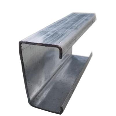 China 304 304H 304N Stainless Steel Profiles Telescopic C Channel Steel Beam for sale