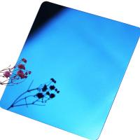 China Surface Pvd Decorative Stainless Steel Sheet Cold Rolled Hairline 8K Finish for sale