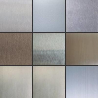 China No.4 HL 2205 Decorative Stainless Steel Sheet Mirror 201 304 316 430 for sale