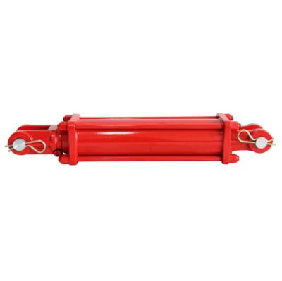 China 2500 PSI tow truck hydraulic cylinder with adjustable tie rod ends for sale
