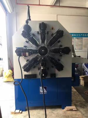 China 12 Axes Camless CNC Wire Spring Machine With Japan Sanyo Motor for sale