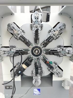 China 12-14 Axis Automatic CNC Spring Making Machine 1 To 4mm Coiling Systems for sale