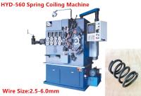 China 60m / Min Six Axes Helical Spring Wire Machine Automatic Spring Coiling Machine for sale