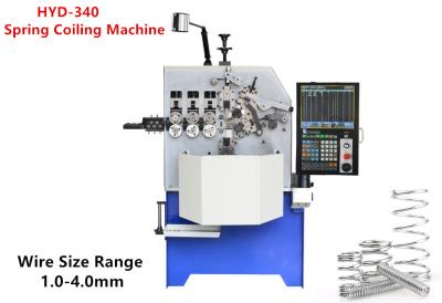 China Steel 4.0mm Compression Spring Coiling Machine Oil Seal Springs Machine for sale