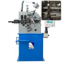 China Blue Compression Spring Machine / 380V 50HZ Coil Spring Manufacturing Machine for sale