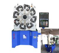 China High Efficiency Three Axes CNC Spring Wire Forming Machine With Link Rocker Design for sale