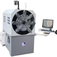 China Multi-Function CNC Spring Machine with 12 Axes Servo Motors 0.3-2.5mm Wire Size and 9.35kw Power for sale