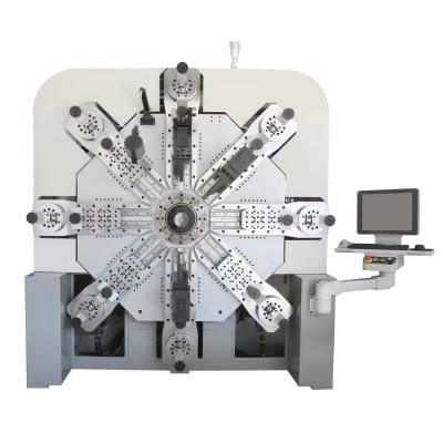 China HYD-80T-13A 13 Axes CNC Spring Machine with 80m/min Max Wire Speed and 68.5KW Power for sale