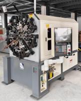 China Cam 4.0mm CNC Spring Making Equipment Sanyo Motor CE ISO9001 Blue Systems for sale