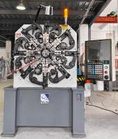 China Cam 4.0mm CNC Spring Making Equipment Sanyo Motor CE ISO9001 Blue Systems for sale