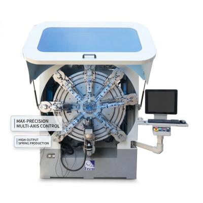 China Multi Axes Computer Spring Forming Machine High Output CNC Spring Machine Line for sale