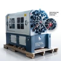 China Five Axes Wire Rotary CNC Spring Machine 1.0 - 4.0mm Japan Motor System for sale