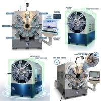 China Cam-Less CNC Spring Coiling Machine Computerized Diameter 0.3 - 2.5mm Systems for sale