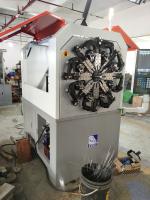 China Cam Design CNC Spring Machine Wire Former Bender Rotary Machine With Sanyo Motor for sale
