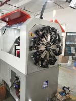China Sanyo Motor CNC Cam 0.3 - 2.5mm Wire Rotating Bending Machine For Spring Forming for sale