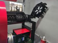 China Sanyo Motor CNC Cam 0.3 - 2.5mm Wire Rotating Bending Machine For Spring Forming for sale