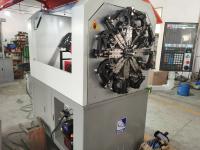 China Sanyo Motor CNC Cam 0.3 - 2.5mm Wire Rotating Bending Machine For Spring Forming for sale
