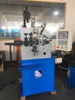 China Blue Wire Spring Making Machine 230pcs / Min Fast Speed With 100KG Decoiler for sale