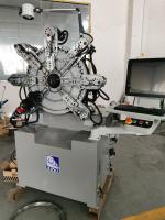 China Multifunction CNC 0.3 - 2.5mm Wire Forming Spring Making Machine With Servo Motor for sale