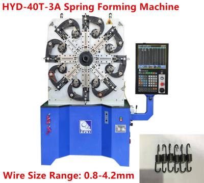China High Precision CNC Spring Maker Machine , 0.8-4.2mm Wire Forming Machine for sale