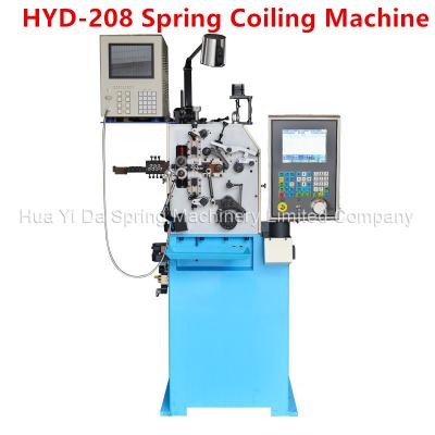 China 0.15 - 0.80mm Two Axes Compression Coiler Spring Coiling Machine With Servo Motor for sale