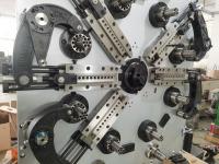 China High Efficiency Three Axes CNC Spring Wire Forming Machine With Link Rocker Design for sale