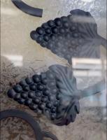 China Custom Wrought Iron Door Glass Inserts | Decorative Glass for Wood & Fiberglass Doorsdoors for sale