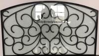 China 25.4MM Wrought Iron Glass for sale