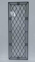 China 38MM Thick Decorative Pantry Doors With Glass Window Panels For Restaurant for sale