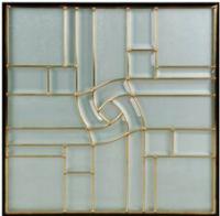 China 0.3 Inch Cabinet Leaded Glass Triple Glazed Window Panes Bump Resisitance for sale