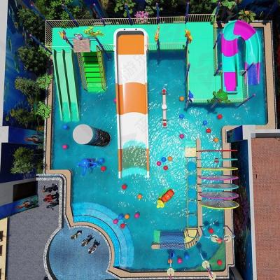 China Custom Residential Water Park Equipment with Anti-UV Protection, 500kg Capacity, and 12+ Year Lifespan for sale