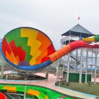 China Custom Fiberglass Water Slide Builder for Commercial Parks | 500kg Capacity & 12+ Year Lifespan for sale