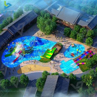 China LANCHAO-WTP01 Custom Water Amusement Park Equipment with 500kg Capacity and 12+ Year Lifespan for sale