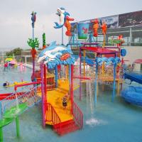 China Custom Family Water Park Slide Equipment with 500kg Capacity and 12+ Year Lifespan - Anti-UV Fiberglass Construction for sale