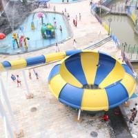 China Behemoth Bowl Water Slide 13.5m Height 240 Guests/Hour Capacity Commercial Water Park Equipment for sale