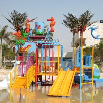 China Oxidation Resistant Aquatic Playground Equipment with 13.5m×9.5m×7m Dimensions and 500kg Capacity for sale