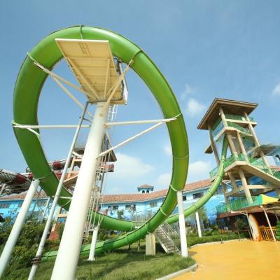 China Adult Large Outdoor Aqua Park Best Water Slides for sale