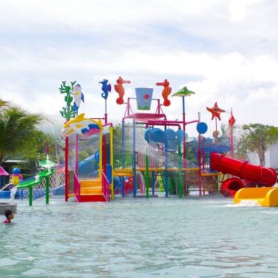 China Humanization Design Outdoor Playground And Splash Park Water Play Zone OEM for sale