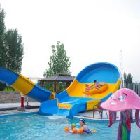 China Customised Tornado Water Slide 2 Person Water Slide Erosion Resistant for sale
