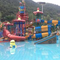 China Custom OEM/ODM Fiberglass Water Play Equipment with 15m Height and 44KW Power for Amusement Parks for sale
