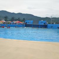 China UV Proof Artificial Blower Swim Wave Pool Equipment 45kW Power 0.3-1.2m Wave Height for Water Parks for sale