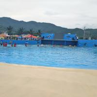 China LANCHAO-WP02 Eco-Friendly Wave Pool Machine 45kW Power 500-700m² Coverage Area for Amusement Parks for sale