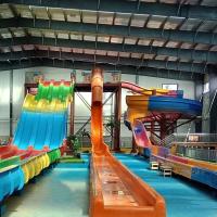 China ISO9001 Outdoor Amusement Park Water Slide With Long Working Life for sale