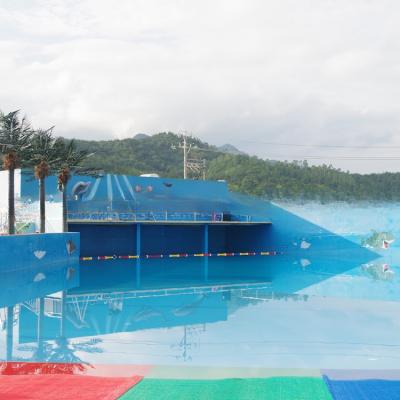 China LANCHAO Air Blast Wave Pool Machine 45kW with 0.3-1.2m Wave Height for Water Parks for sale