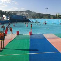 China Lanchao Blower Wave Pool Machine 0.3-1.2m Height 45kW Power for Water Amusement Parks for sale