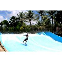 China 45kW Flow Rider Surf Simulator Machine for Water Parks | 0.3-1.5m Wave Height | 500-700m² Coverage Area for sale