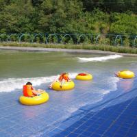 China LANCHAO-WP02 Air Operated Wave Pool Machine 45kW Power with 500-700m² Wave Area for Amusement Parks for sale