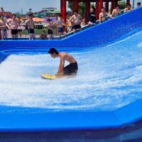 China Commercial Indoor Surf Simulator Wave Machine 45kW Power 500-700m² Area with 12-Year Working Life for sale