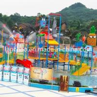 China LANCHAO-WH03 Outdoor Water Park Playground Equipment 25m×23m×12m with 45KW Power and 12+ Year Lifespan for sale